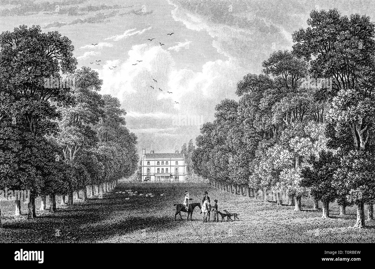 English rural scene in 1800s hi-res stock photography and images - Alamy