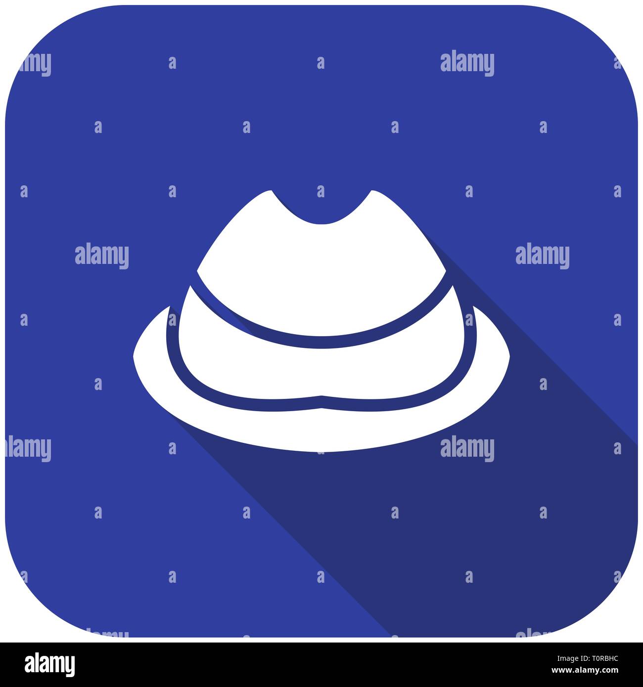 Illustration Cap Icon Stock Photo - Alamy