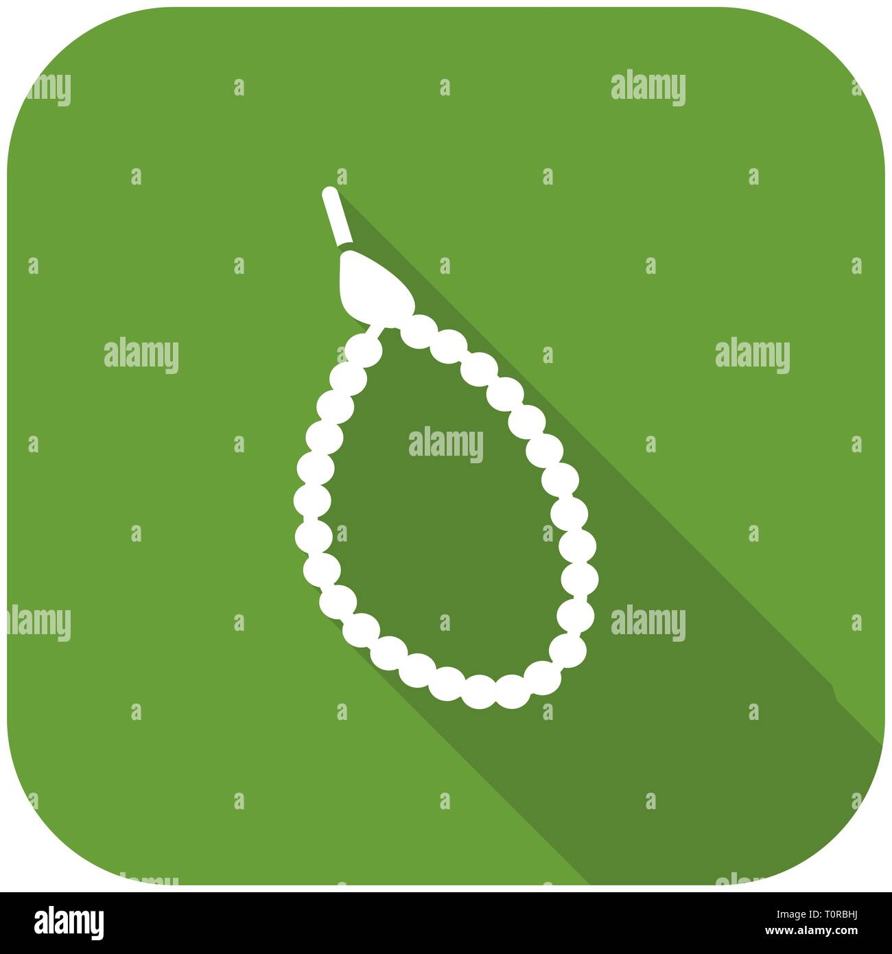 Illustration Bead Icon Stock Photo - Alamy