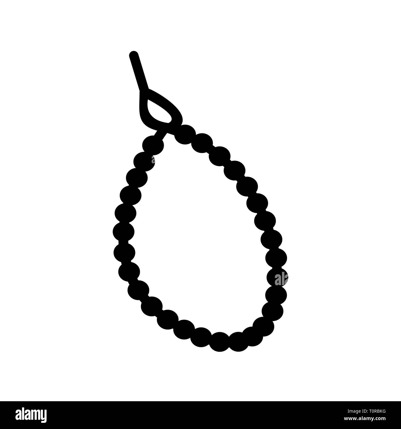 Illustration Bead Icon Stock Photo - Alamy