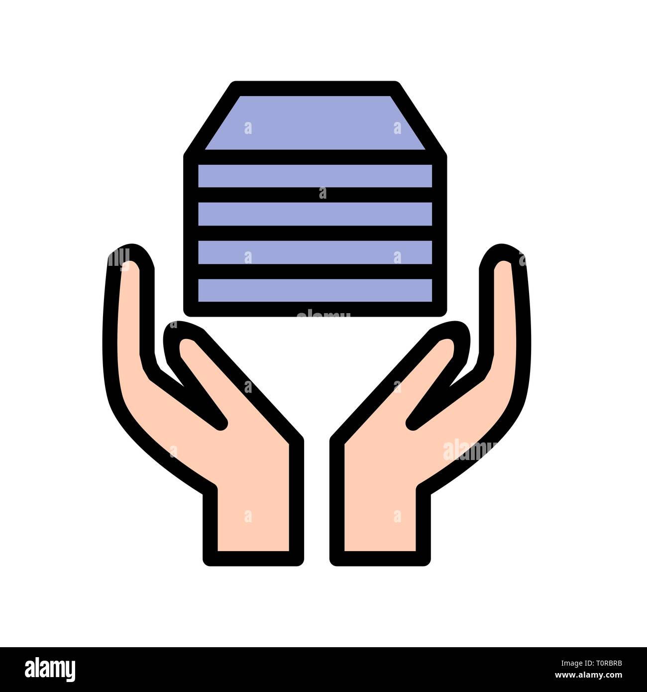 Illustration Acception Icon Stock Photo - Alamy