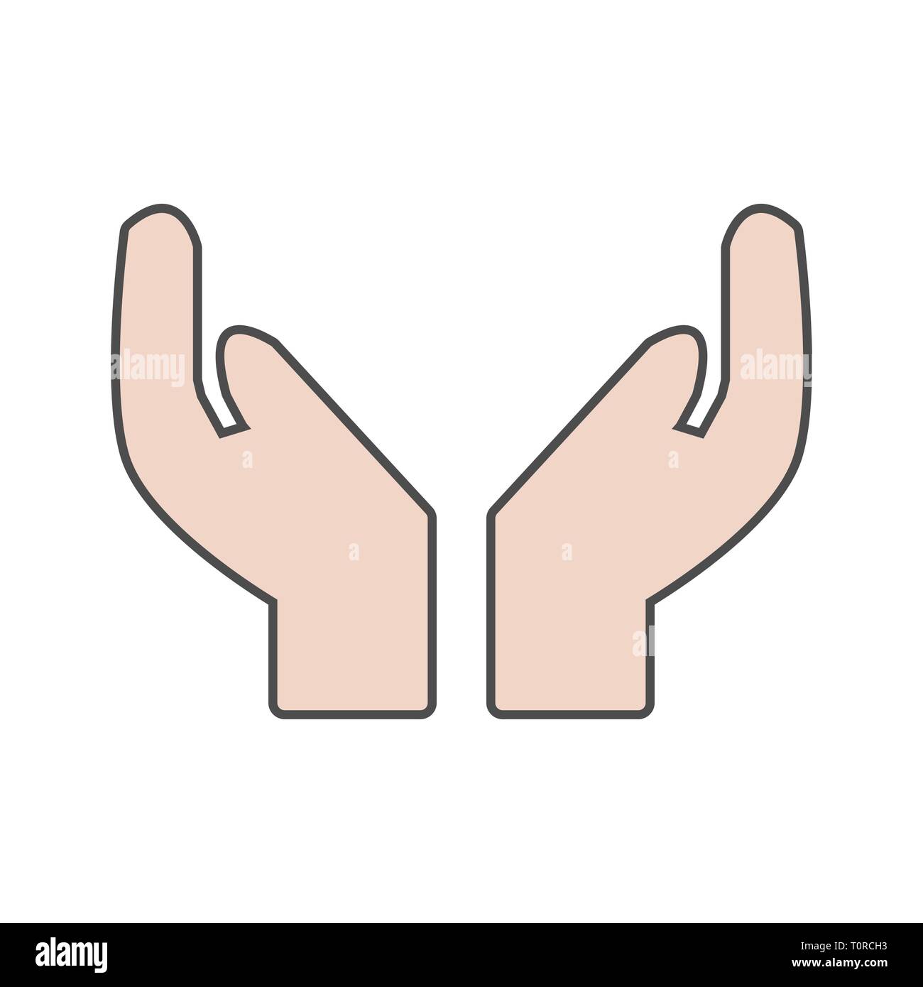 Illustration Acception Icon Stock Photo - Alamy