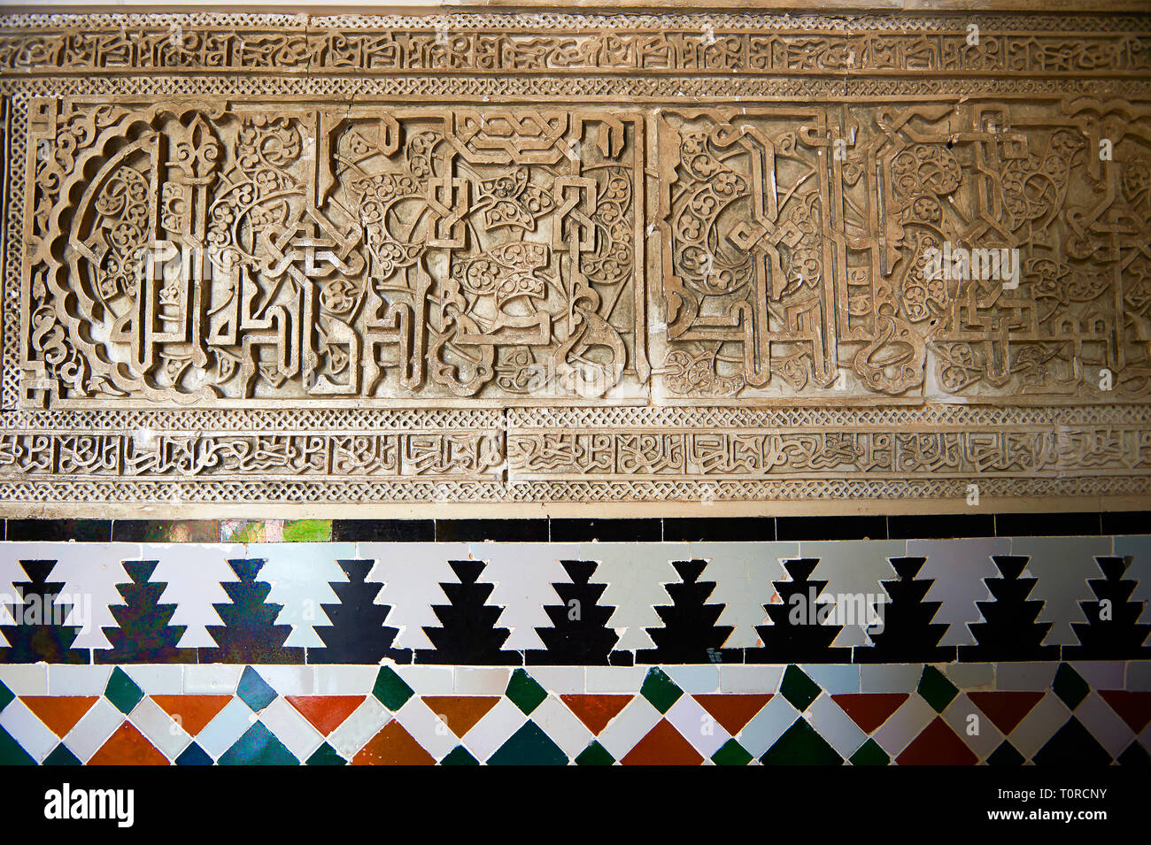 Moorish tile work alcázar seville hi-res stock photography and images ...