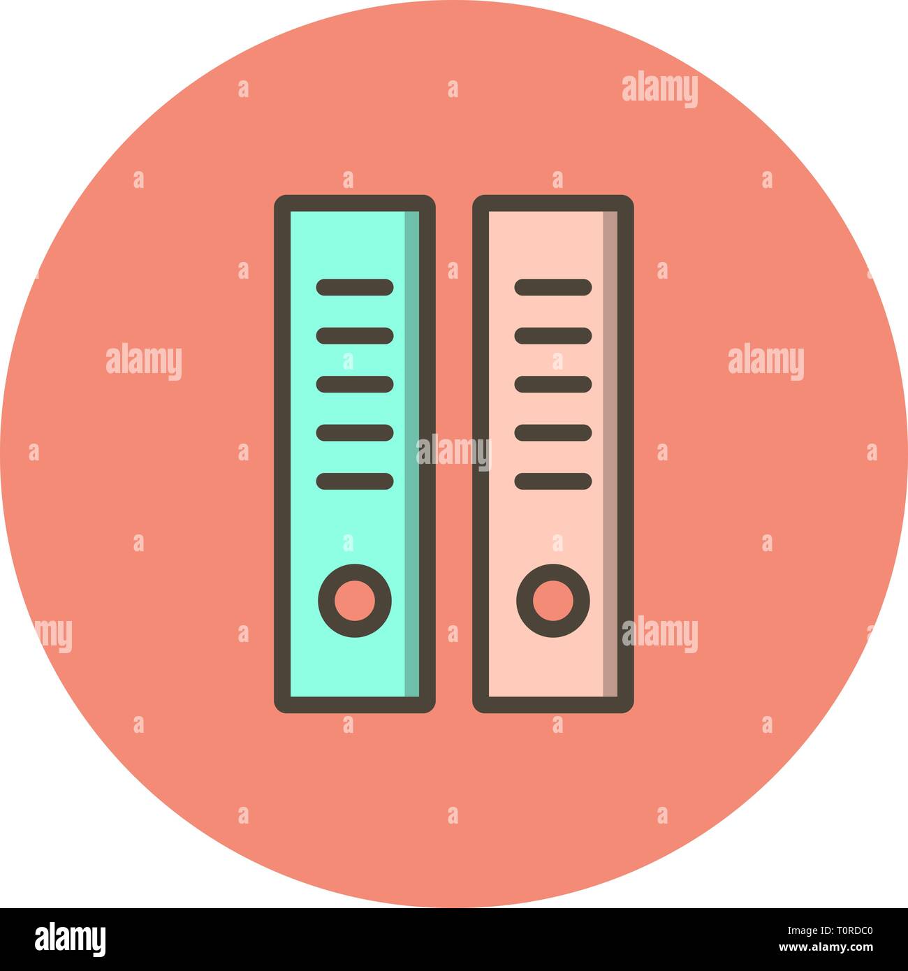 Illustration Files Icon Stock Photo - Alamy