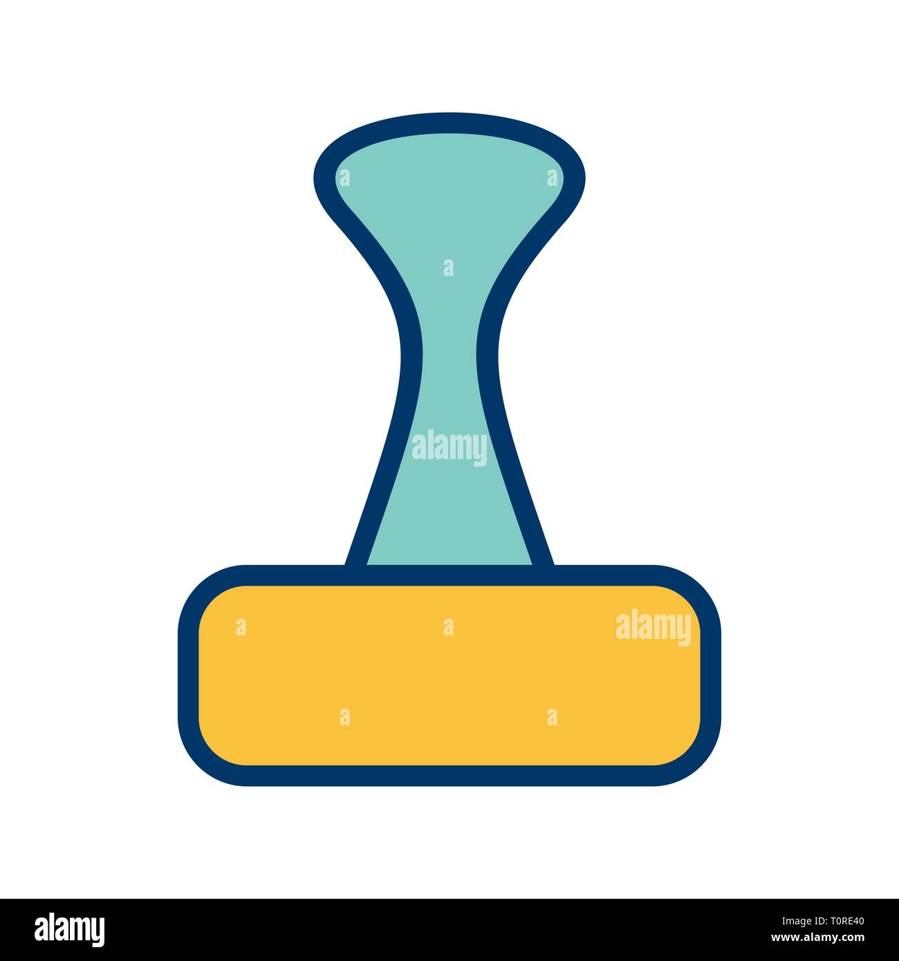 Illustration Clip Icon Stock Photo - Alamy