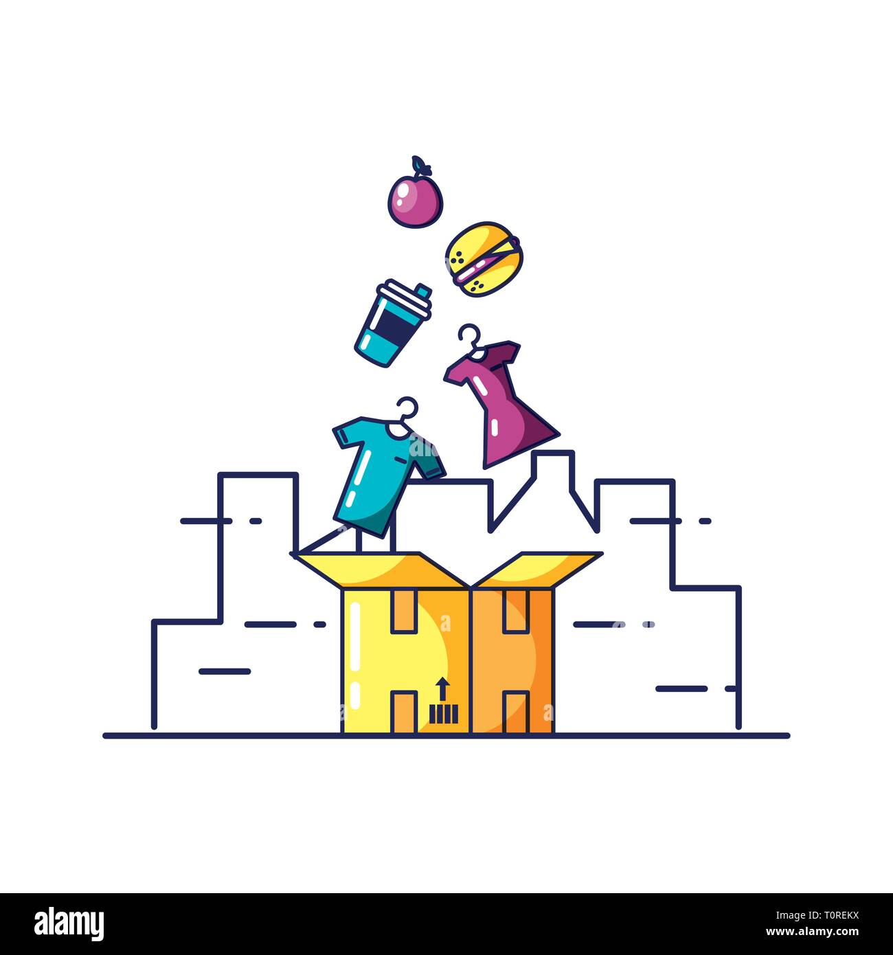 International Packing Icons High Resolution Stock Photography and ...