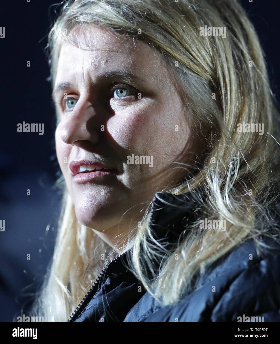Chelsea women manager emma hayes looks on hi-res stock photography and ...