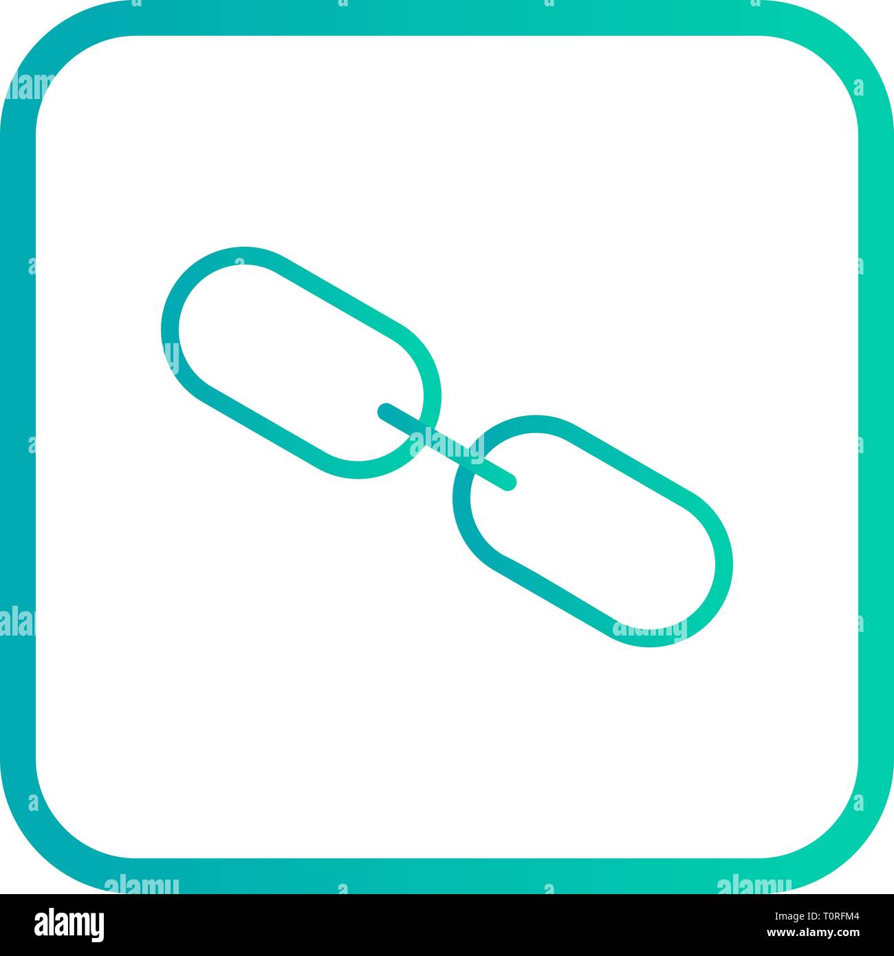 Illustration Link Icon Stock Photo - Alamy