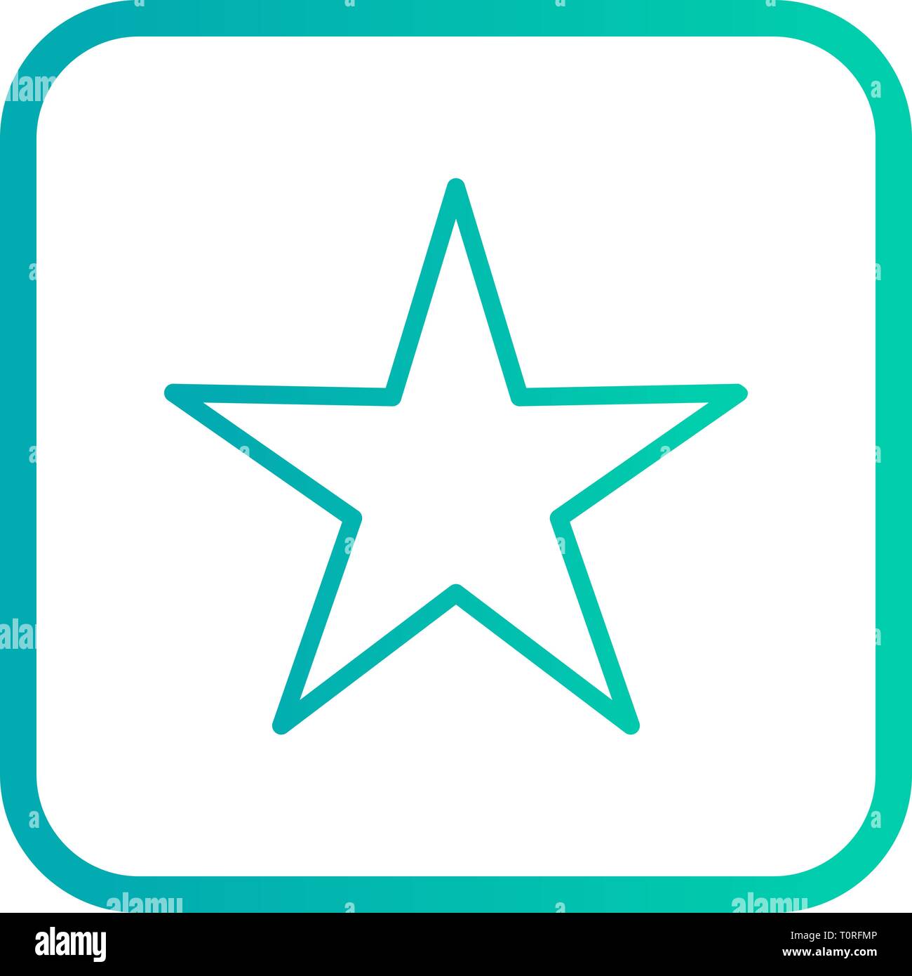 Illustration Star Icon Stock Photo - Alamy
