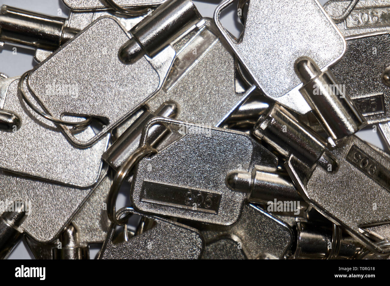 many spare pc unlock keys Stock Photo - Alamy