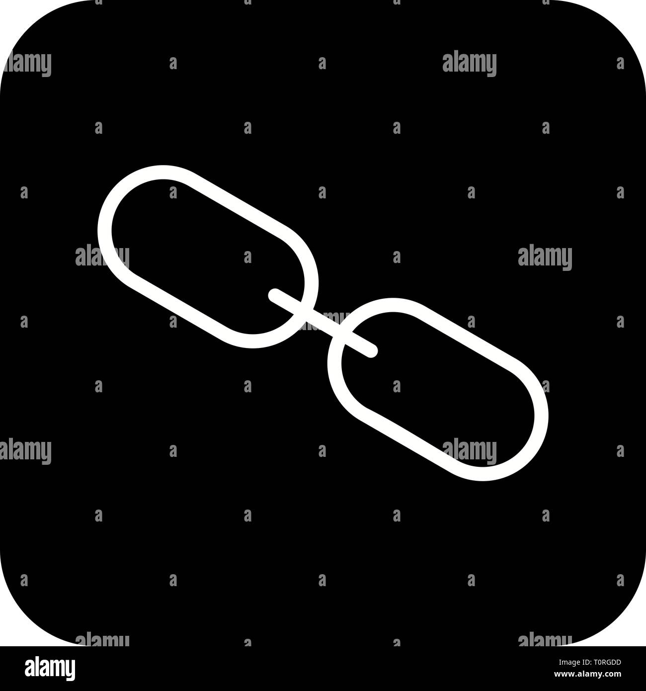 Illustration Link Icon Stock Photo - Alamy