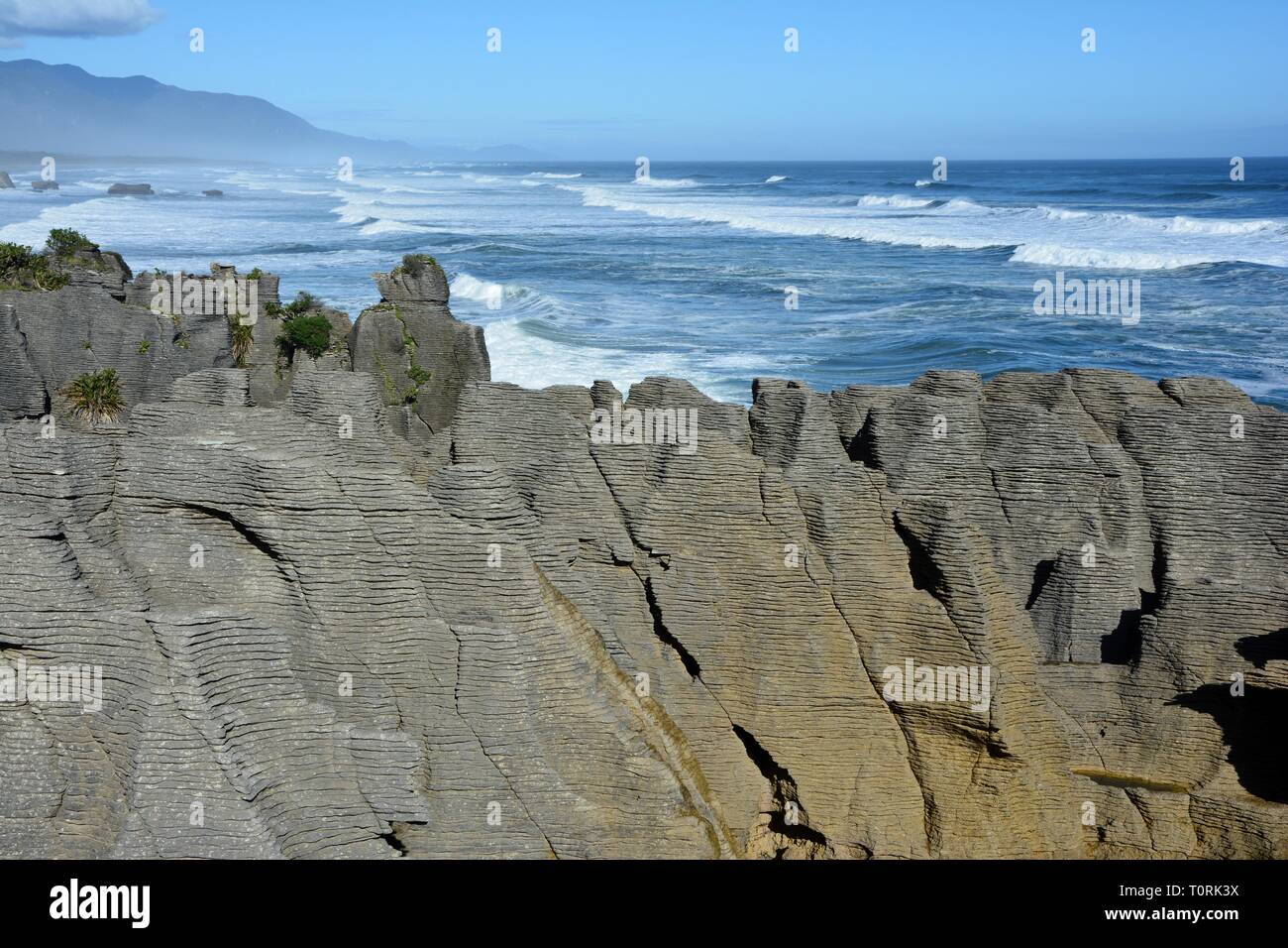 Punakaiki pancake rocks new zealand hi-res stock photography and images ...