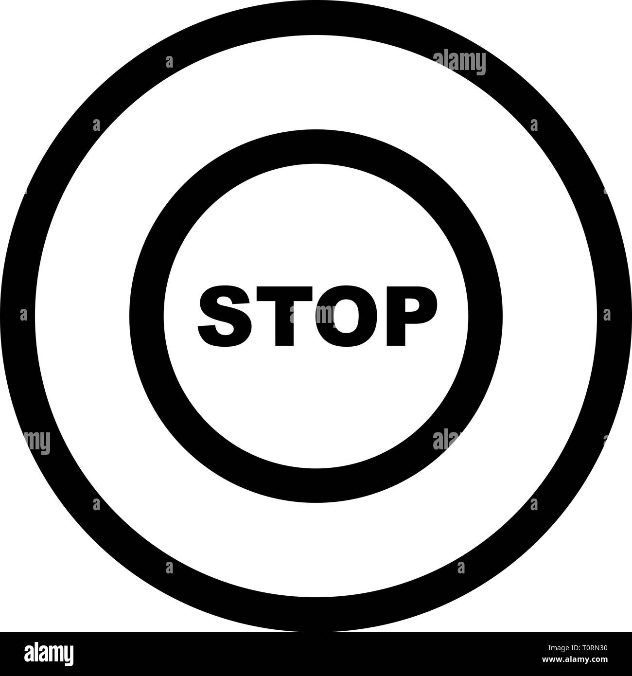 Stop line 3 Black and White Stock Photos & Images - Alamy