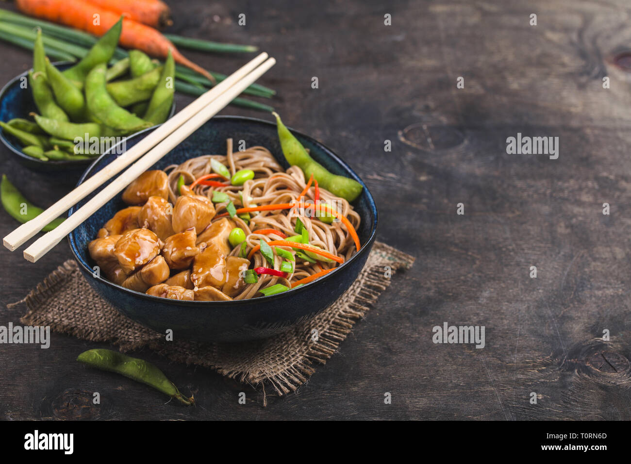 Noodles frame hi-res stock photography and images - Alamy
