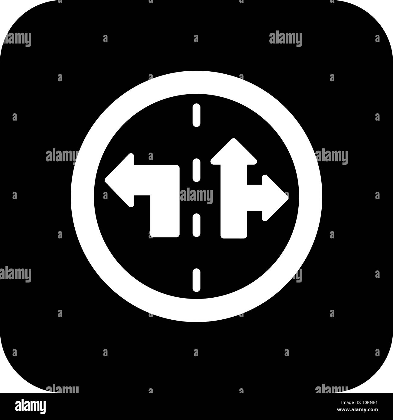 Traffic control signs Black and White Stock Photos & Images - Alamy