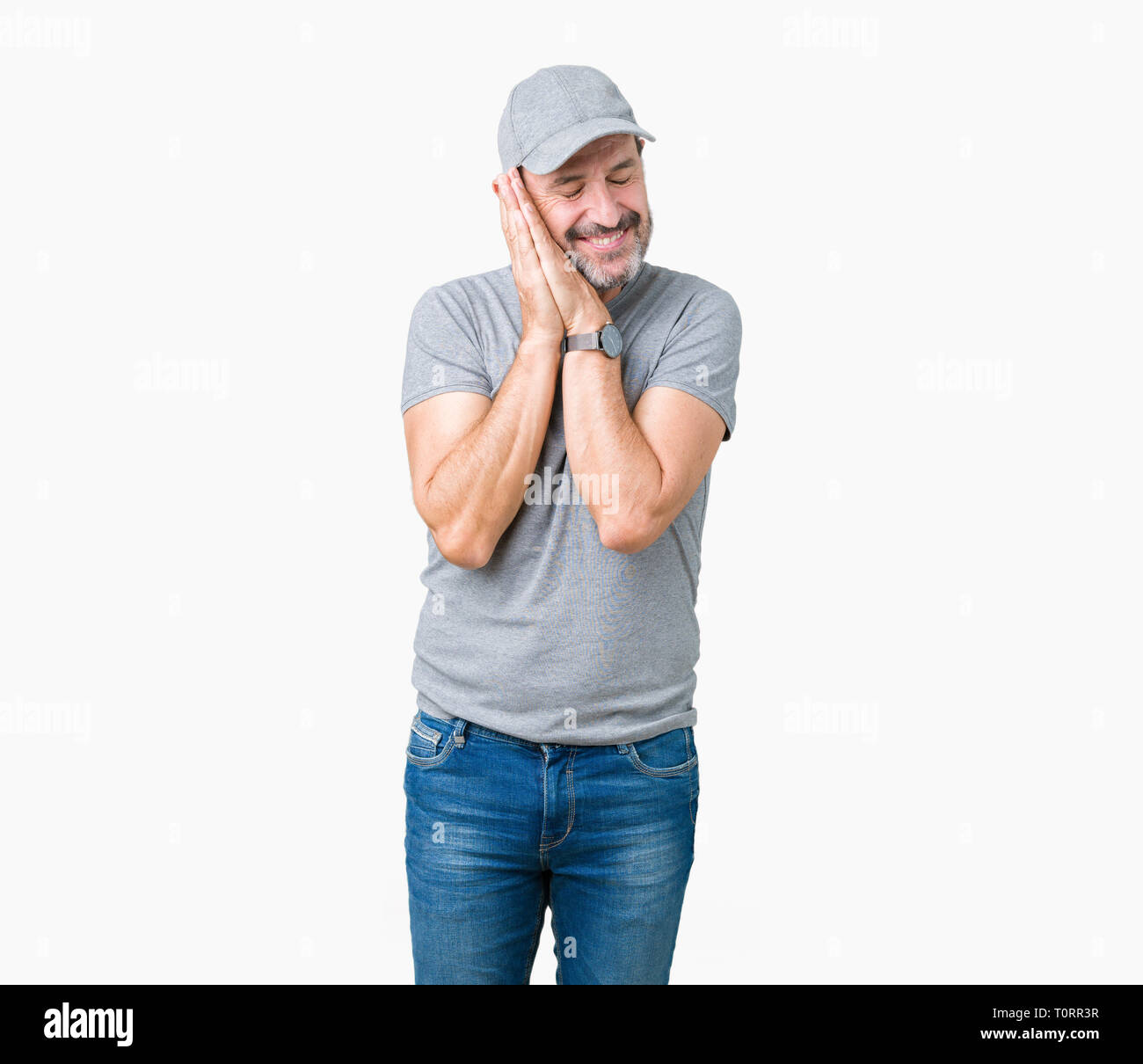 Sleeping cap old man hi-res stock photography and images - Alamy