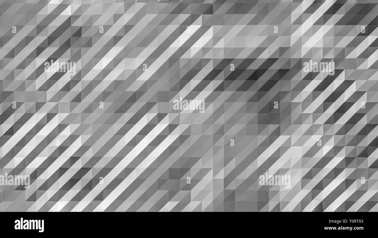 Black and White Low Poly Triangles Diagonal Abstract Background Stock ...