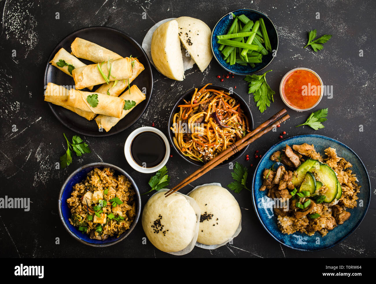 Assorted noodles hi-res stock photography and images - Alamy