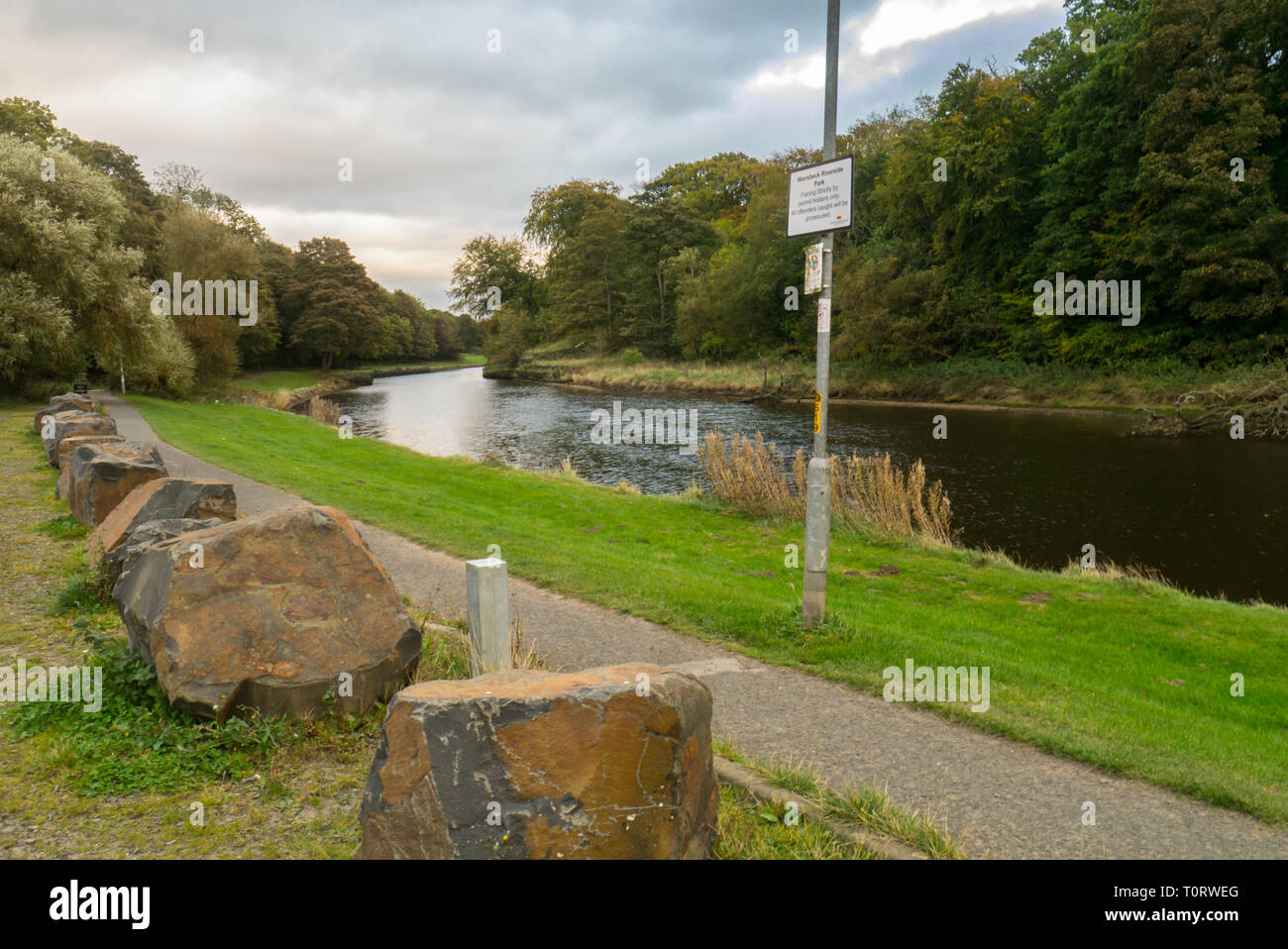 River wansbeck at ashington hi-res stock photography and images - Alamy