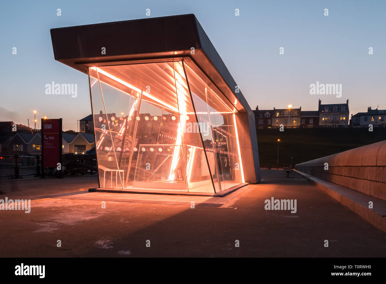 Roker pier entrance building hi-res stock photography and images - Alamy