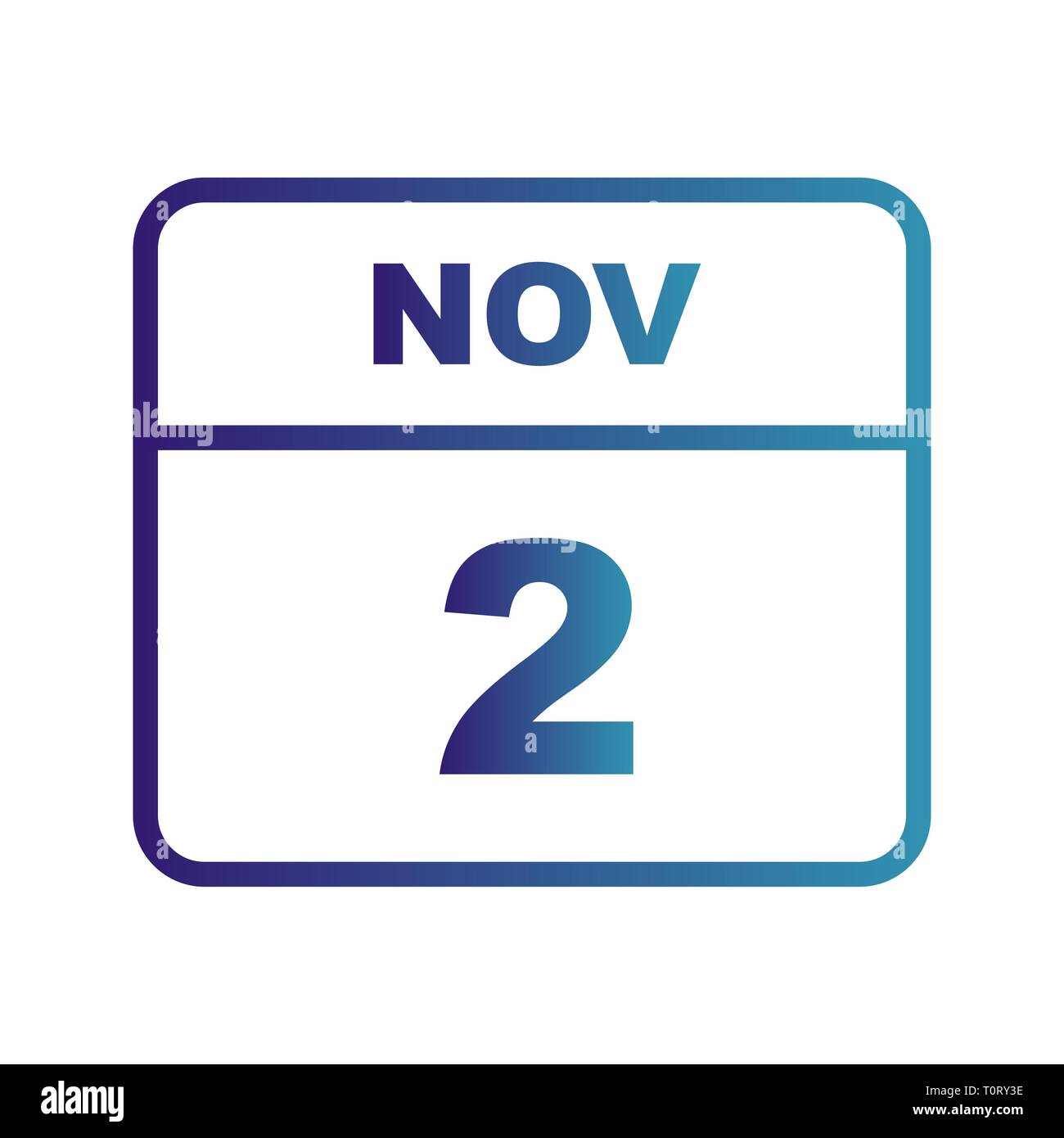 Since november 2nd Cut Out Stock Images & Pictures - Alamy