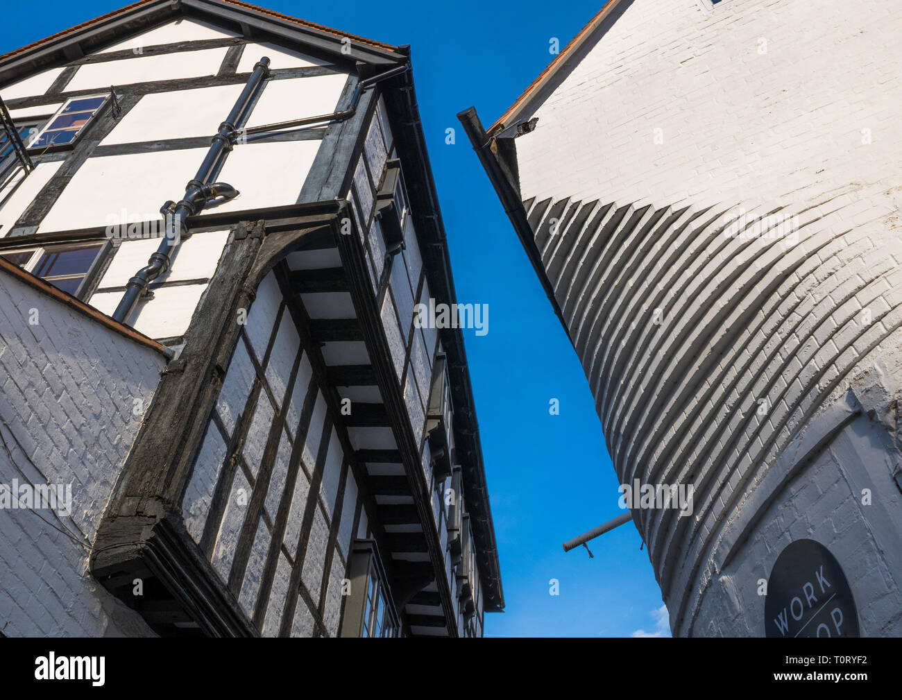 Shrewsbury timber framed architecture hi-res stock photography and ...
