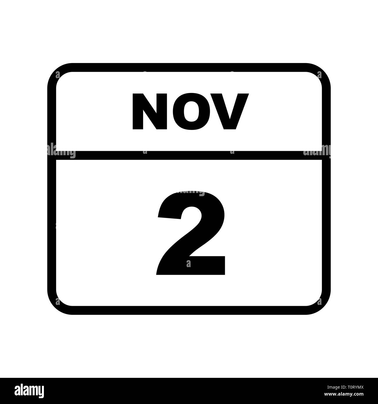 Since november 2nd Cut Out Stock Images & Pictures - Alamy