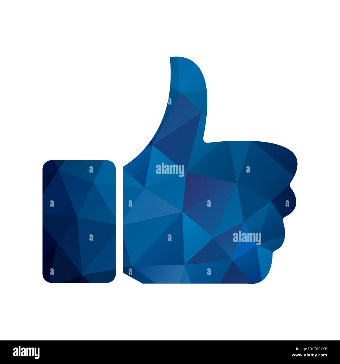 Illustration Like Icon Stock Photo - Alamy