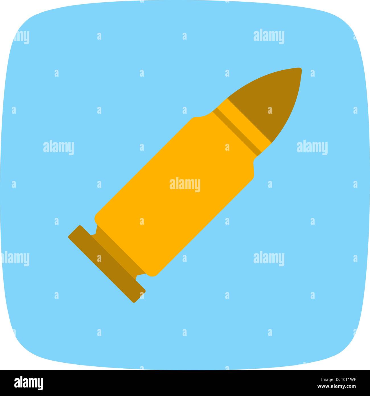 Illustration Bullet Icon Stock Photo - Alamy