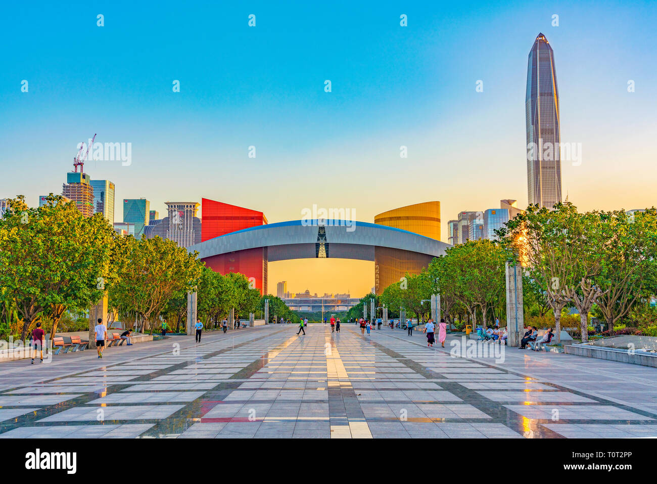 SHENZHEN, CHINA - OCTOBER 29: This is a view of the Shenzhen Civic ...