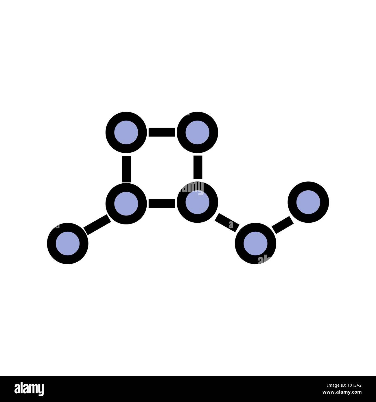 Illustration Structure Icon Stock Photo - Alamy