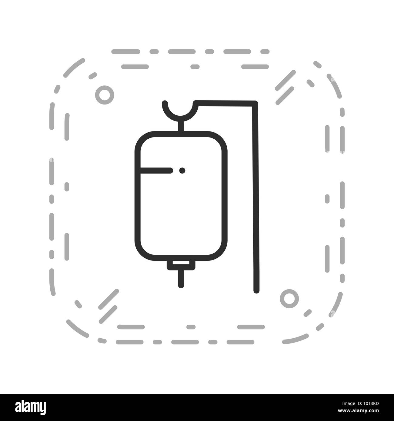 Illustration Drip Icon Stock Photo - Alamy