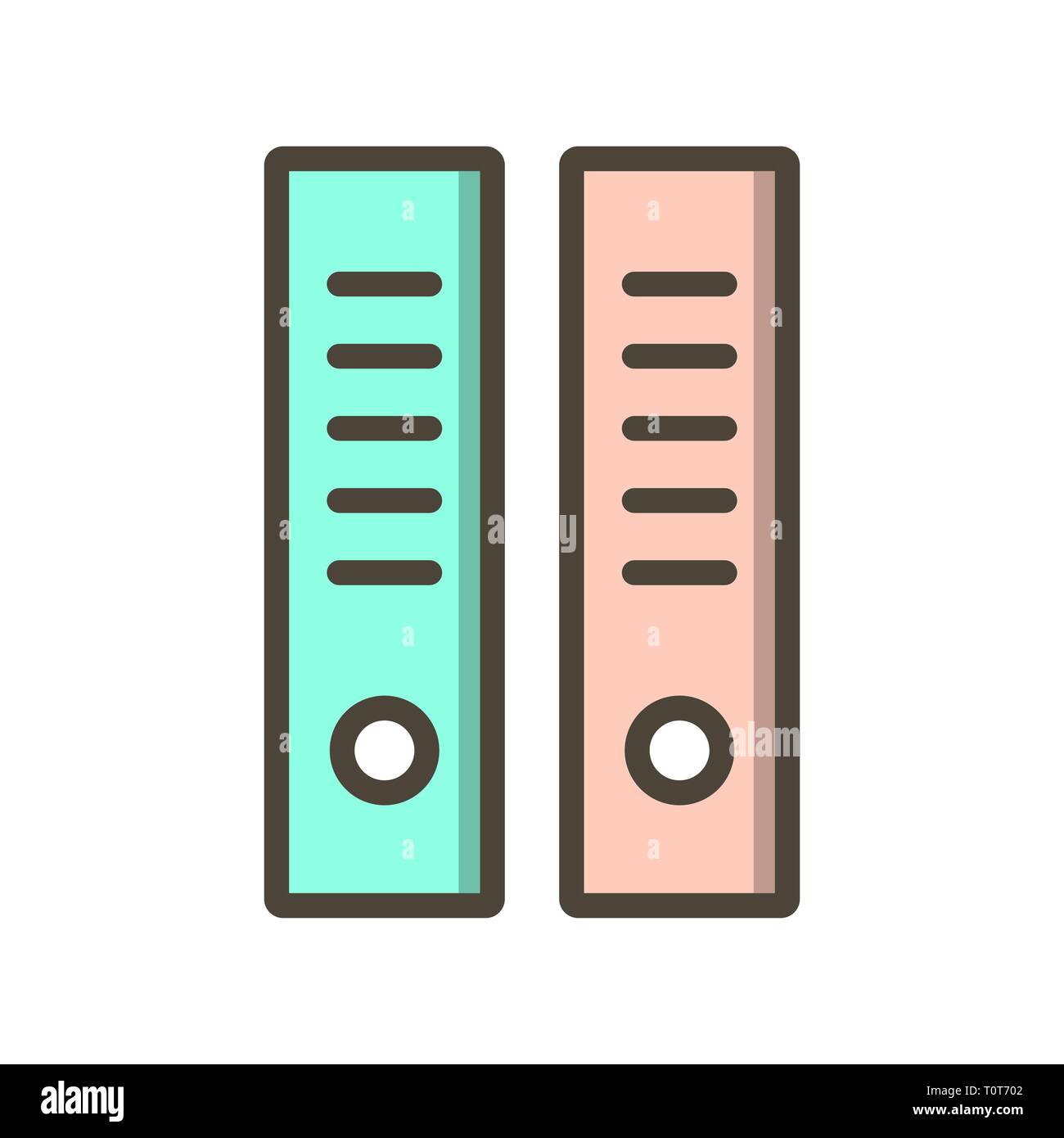 Illustration Files Icon Stock Photo - Alamy