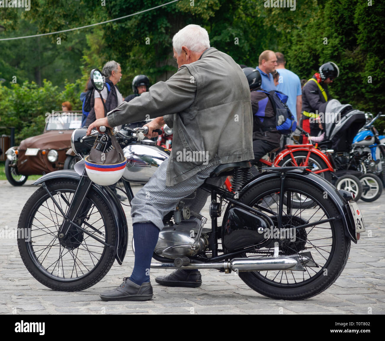 Cz motorcycle hi-res stock photography and images - Alamy