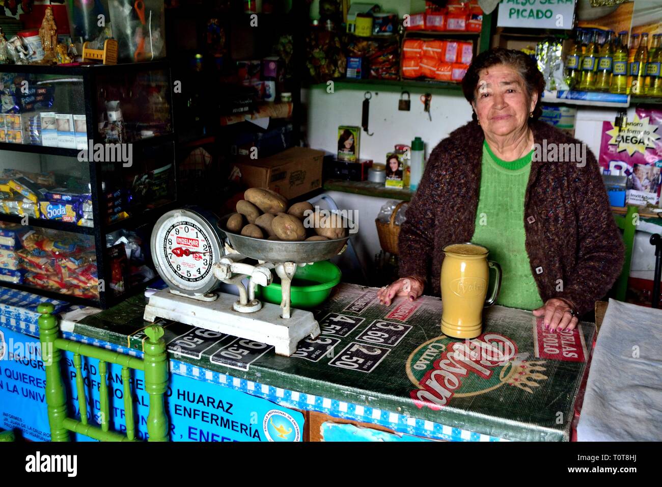 Traditional spanish mountain village shop hi-res stock photography and ...