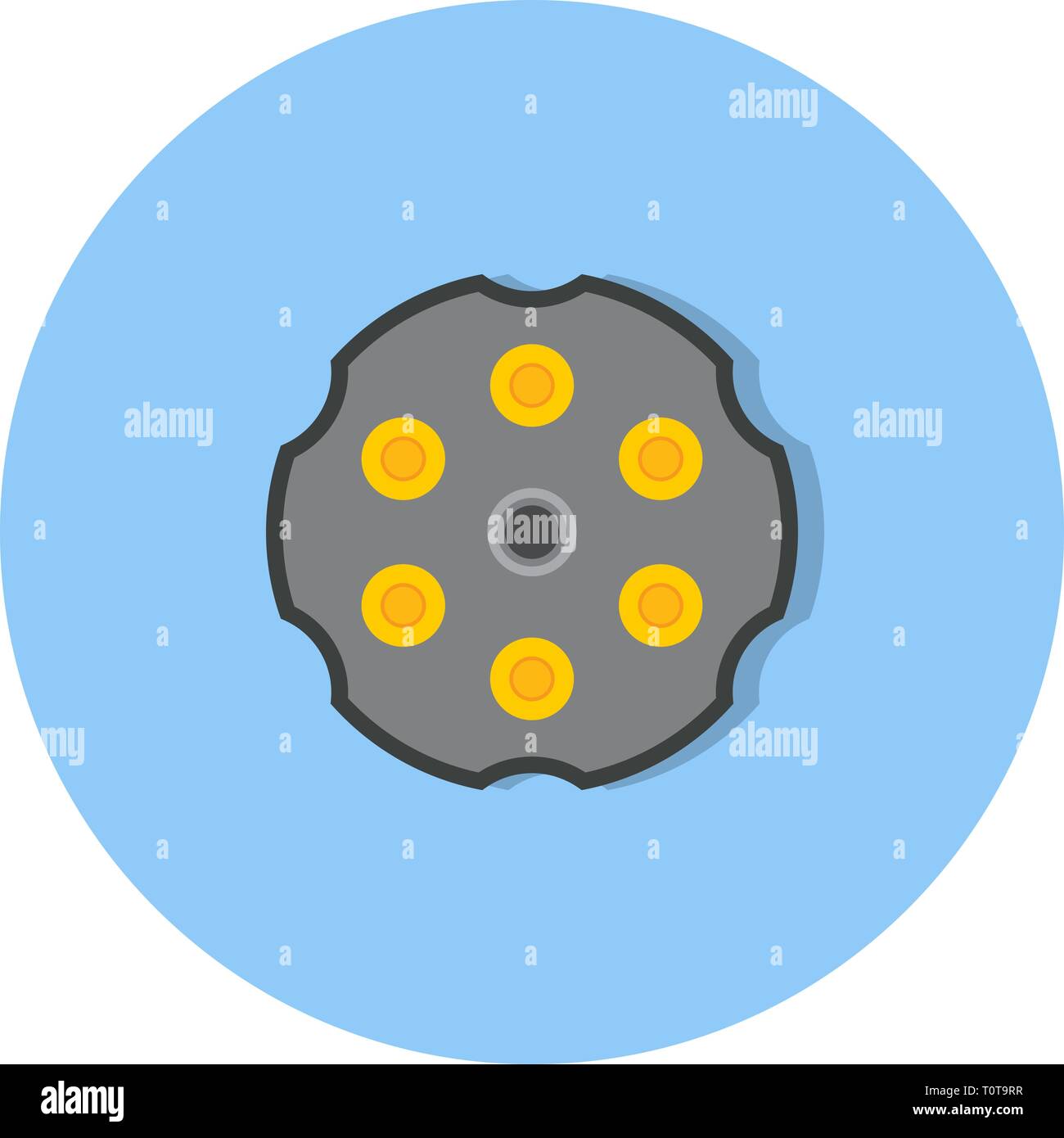Illustration Chamber Icon Stock Photo - Alamy