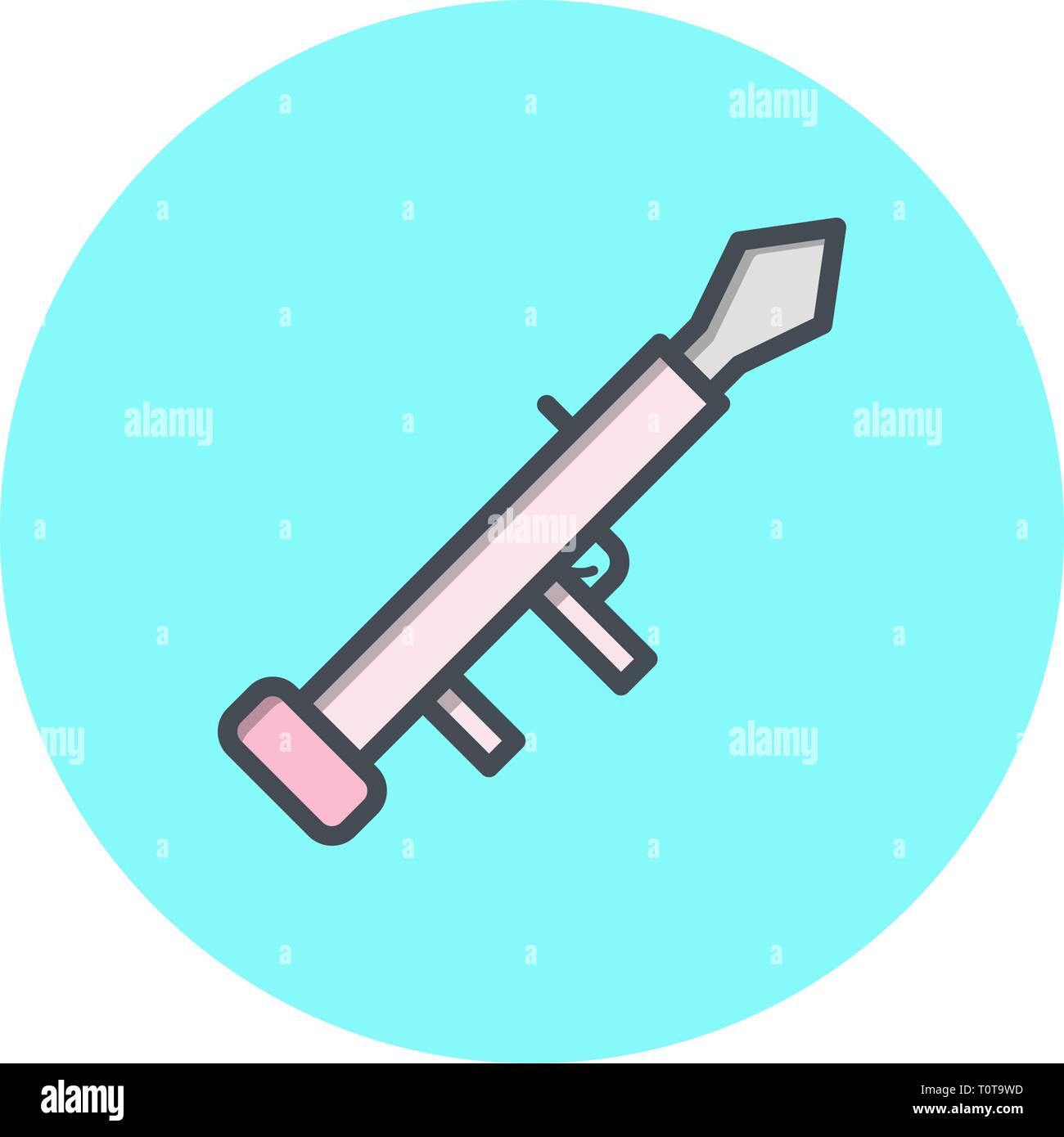 Illustration Launcher Icon Stock Photo - Alamy