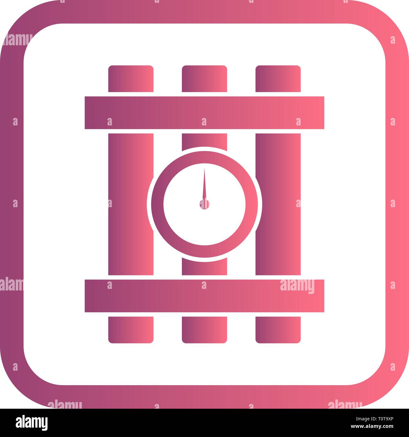 Illustration Dynamite Icon Stock Photo - Alamy