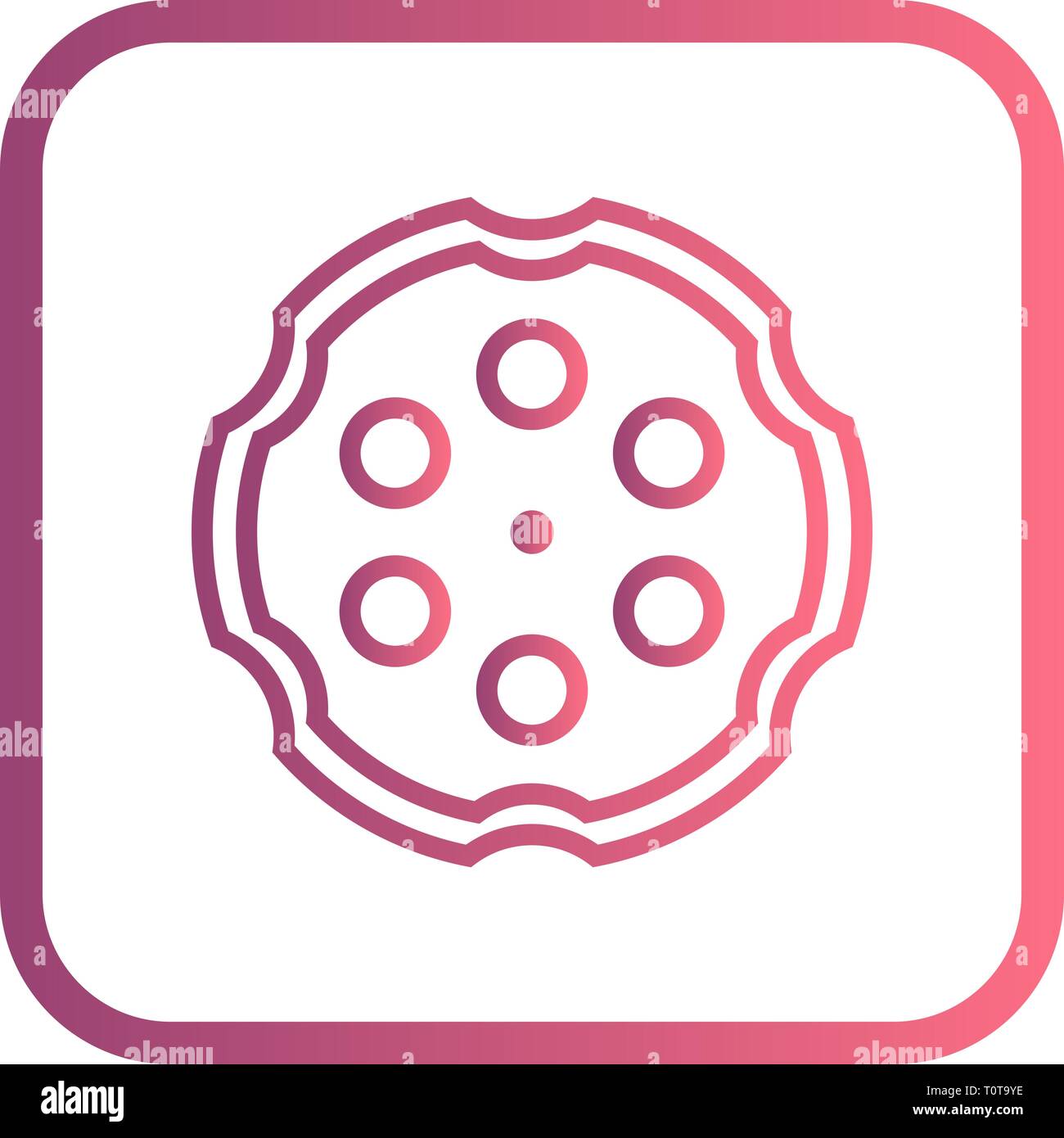 Illustration Chamber Icon Stock Photo - Alamy