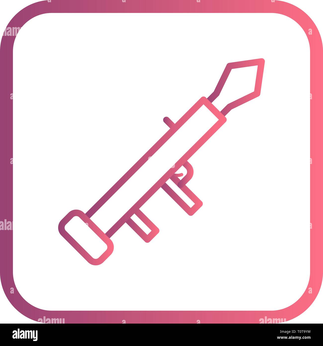 Illustration Launcher Icon Stock Photo - Alamy