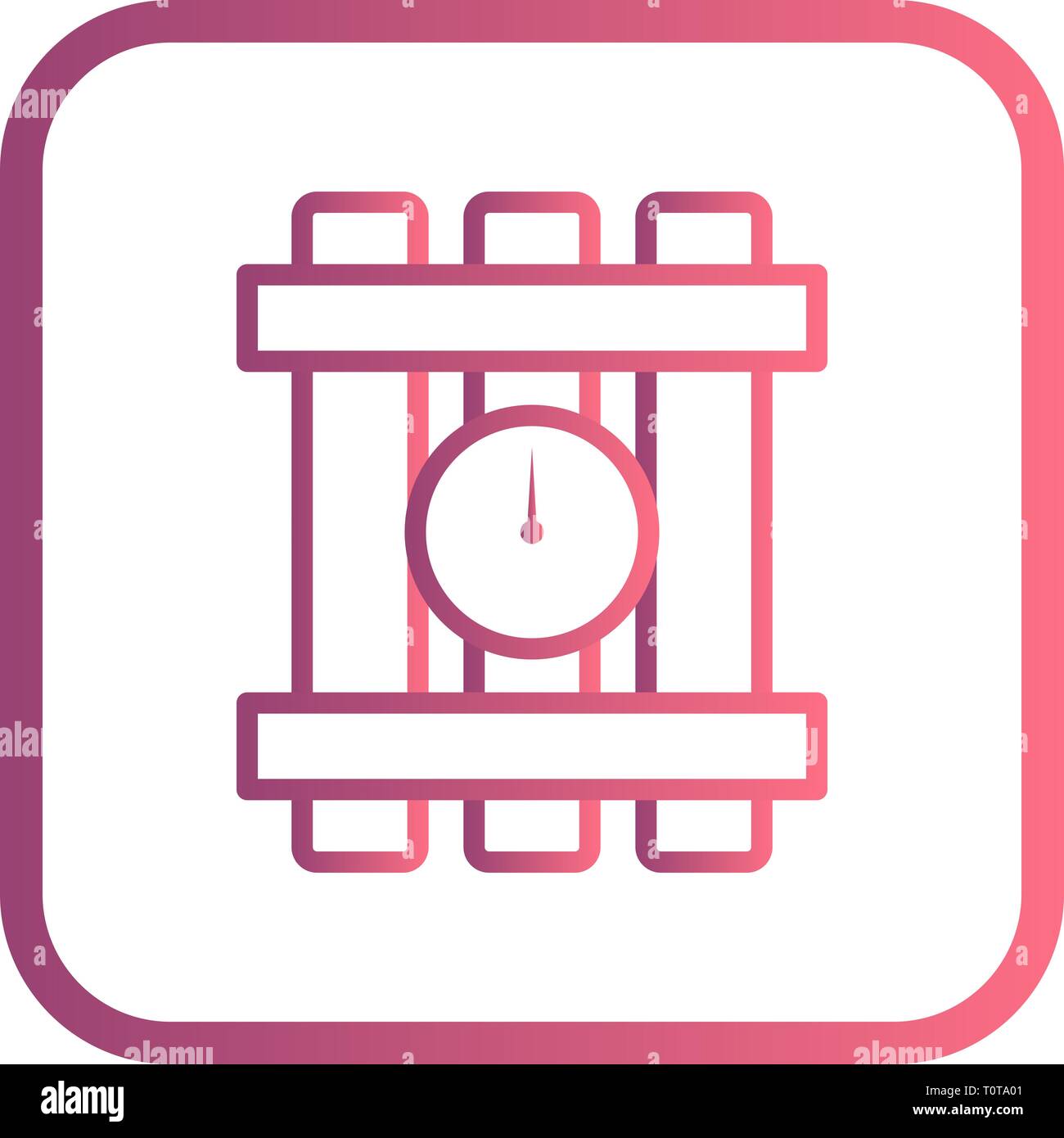 Illustration Dynamite Icon Stock Photo - Alamy