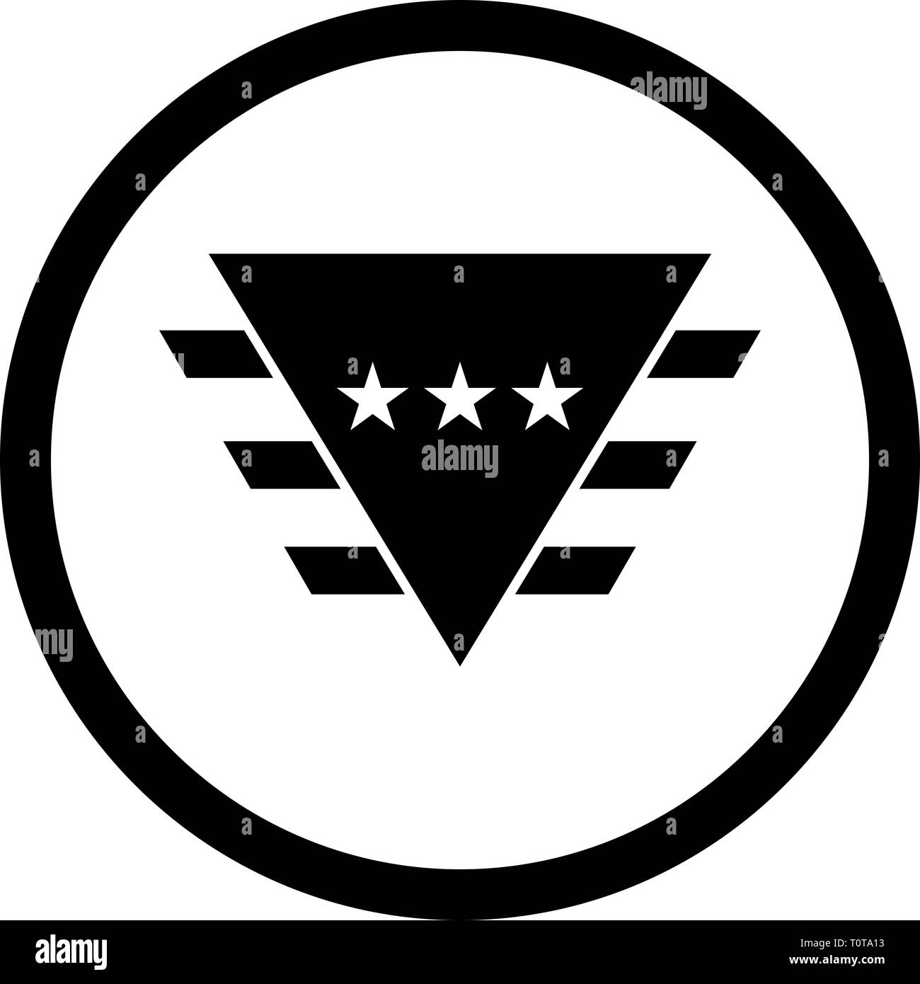 Illustration Badge Icon Stock Photo - Alamy