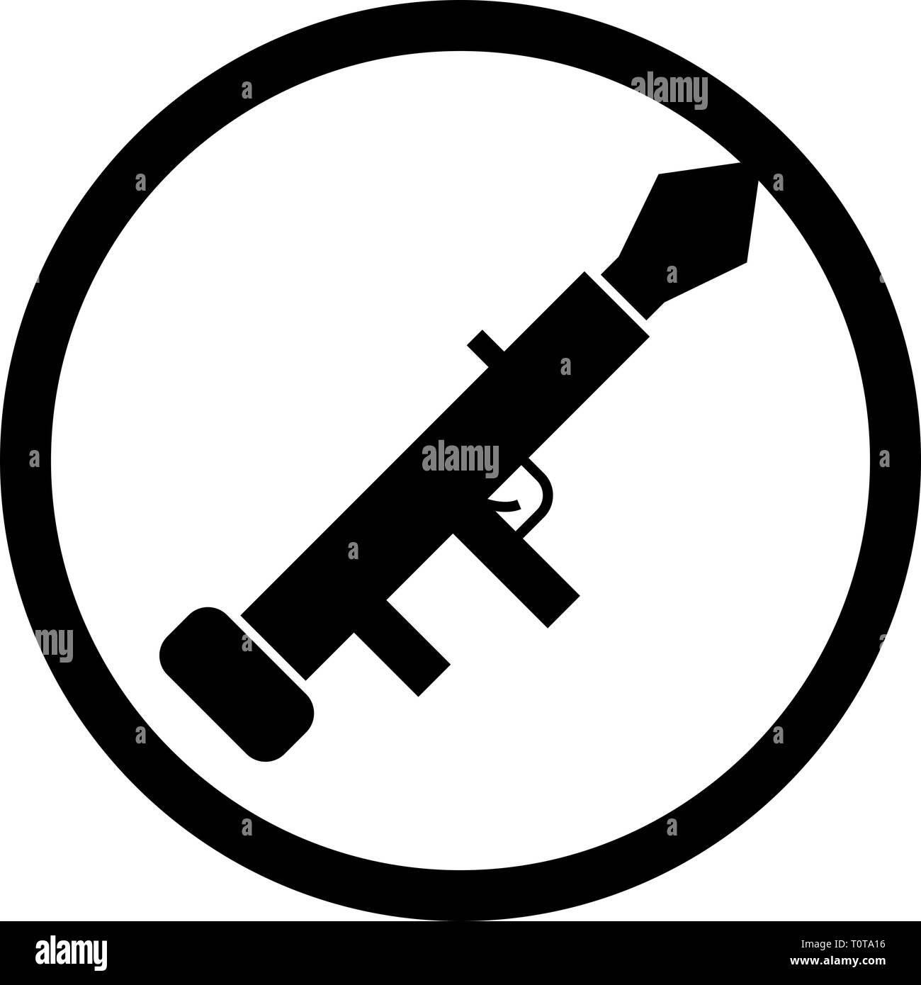 Illustration Launcher Icon Stock Photo - Alamy