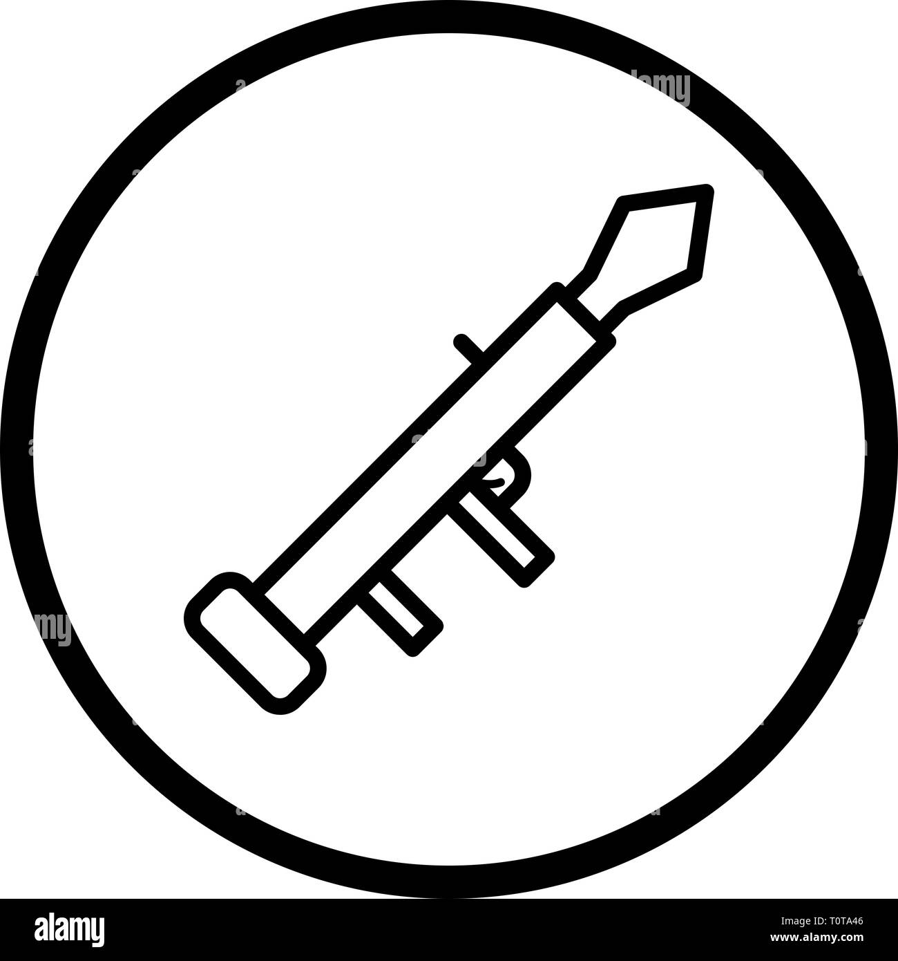 Illustration Launcher Icon Stock Photo - Alamy