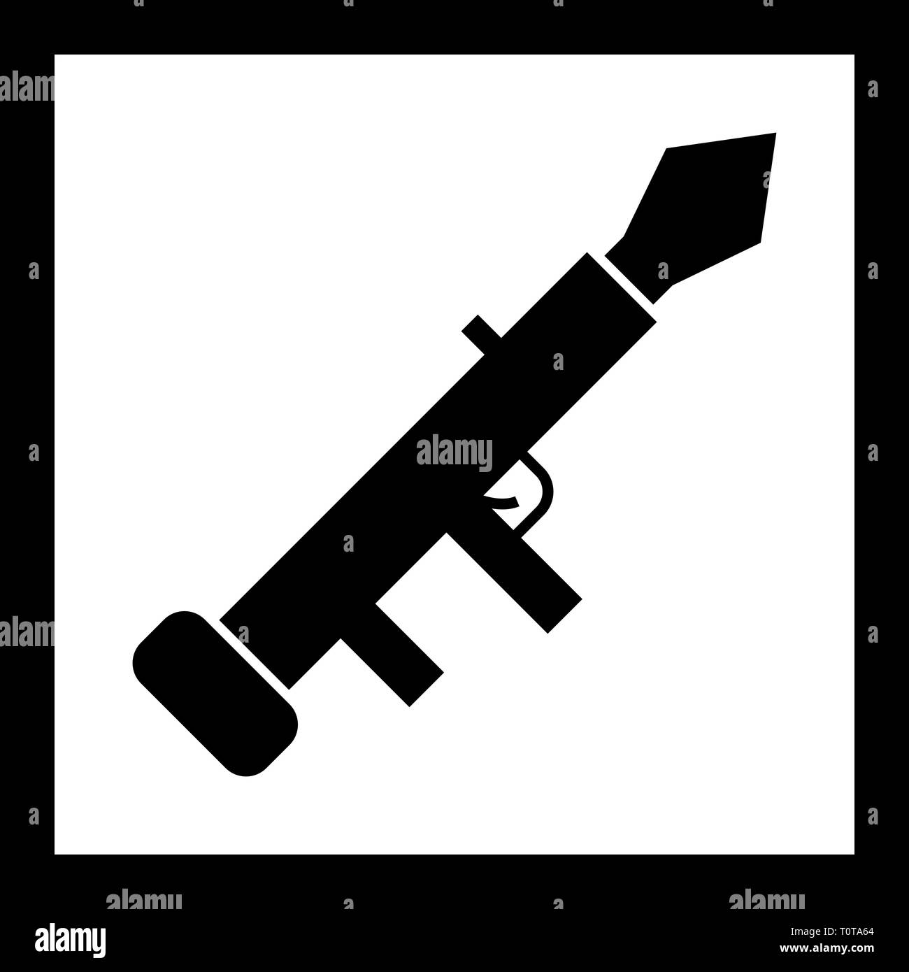 Illustration Launcher Icon Stock Photo - Alamy