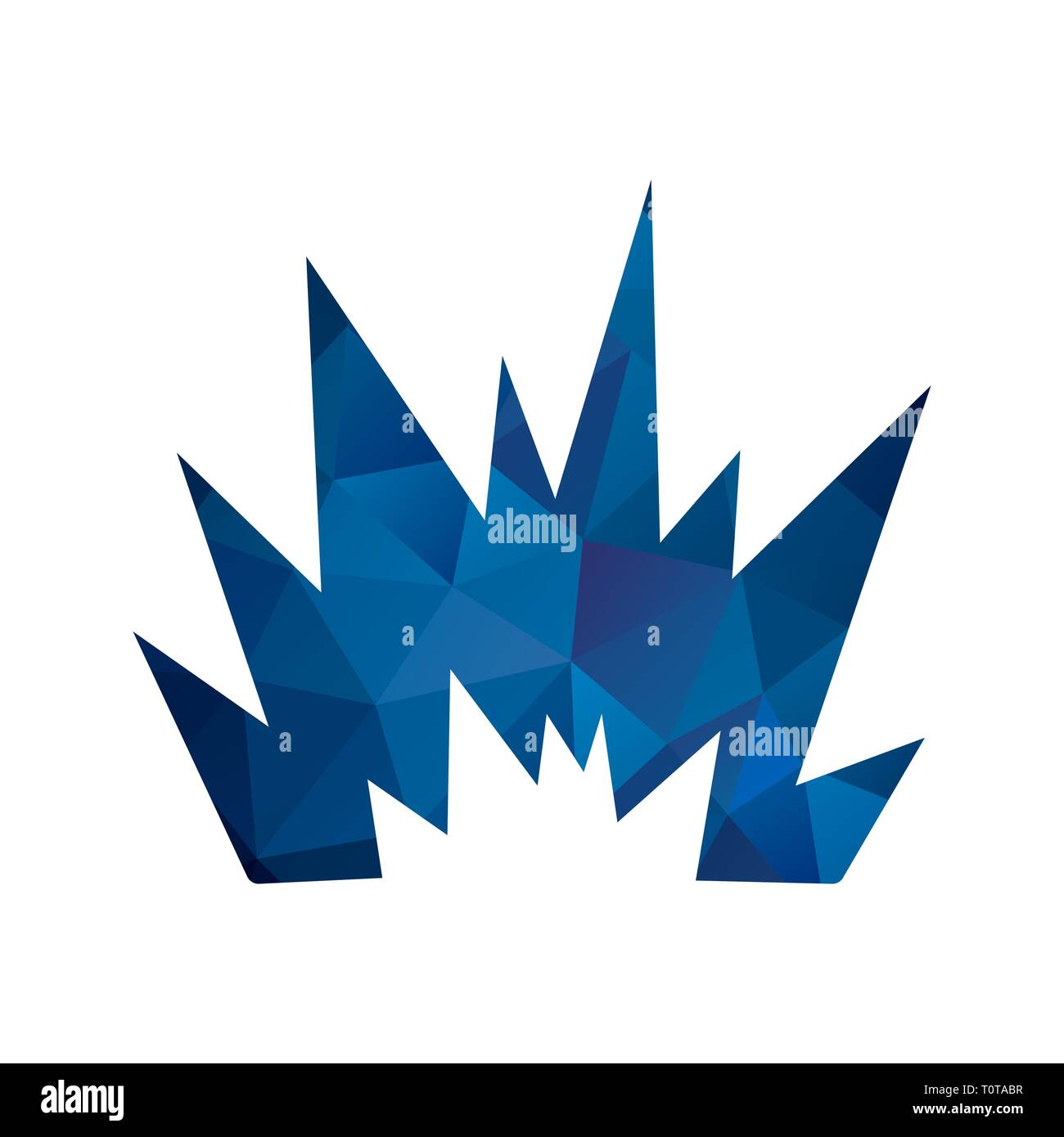 Illustration Blast Icon Stock Photo - Alamy