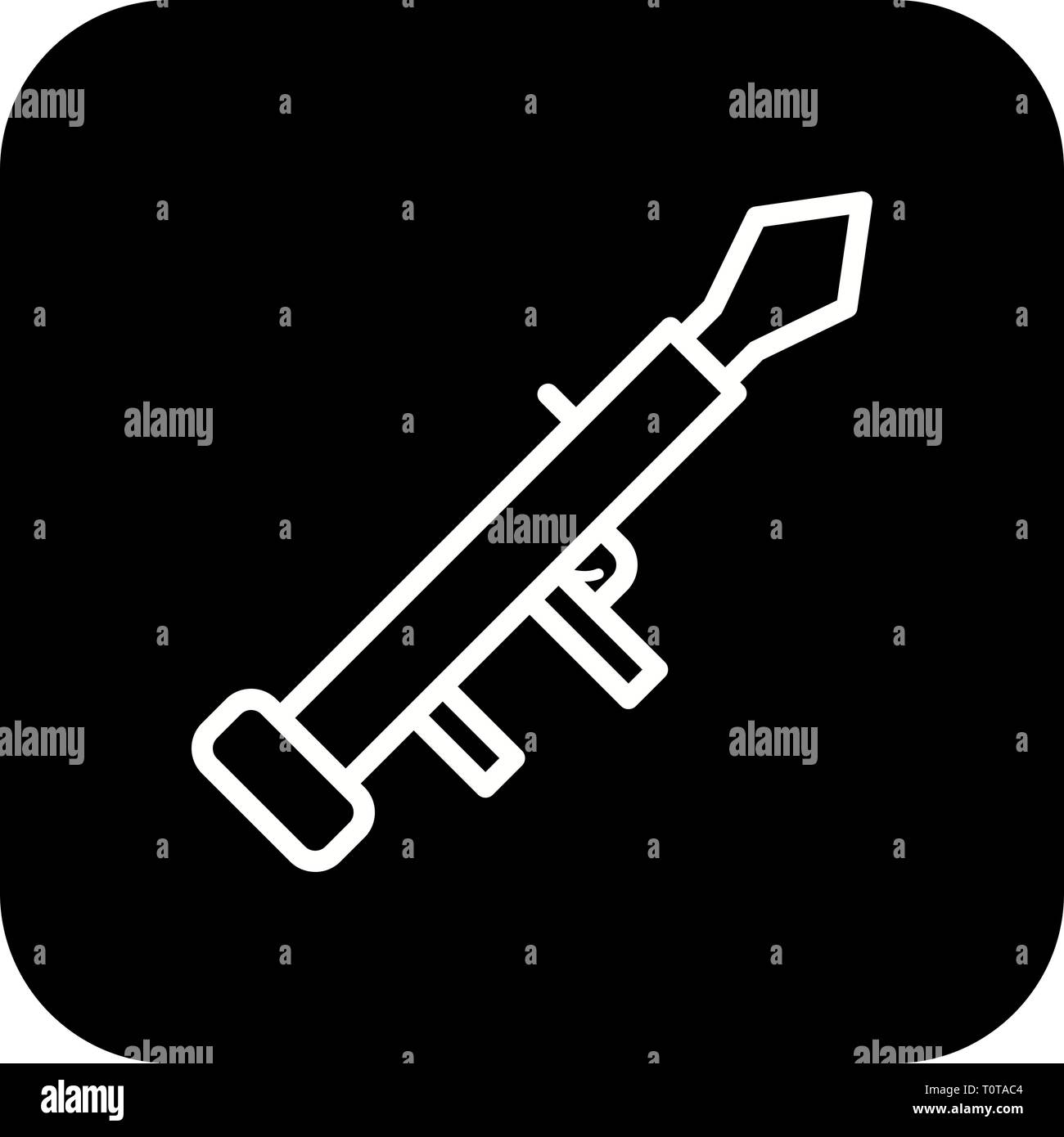 Illustration Launcher Icon Stock Photo - Alamy