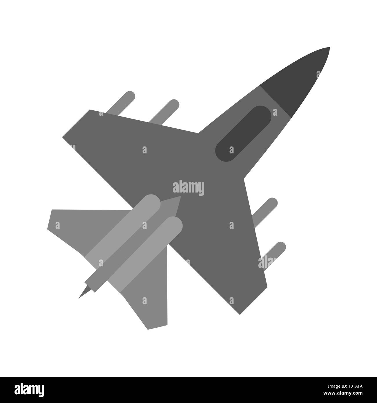 Illustration Jet Icon Stock Photo - Alamy