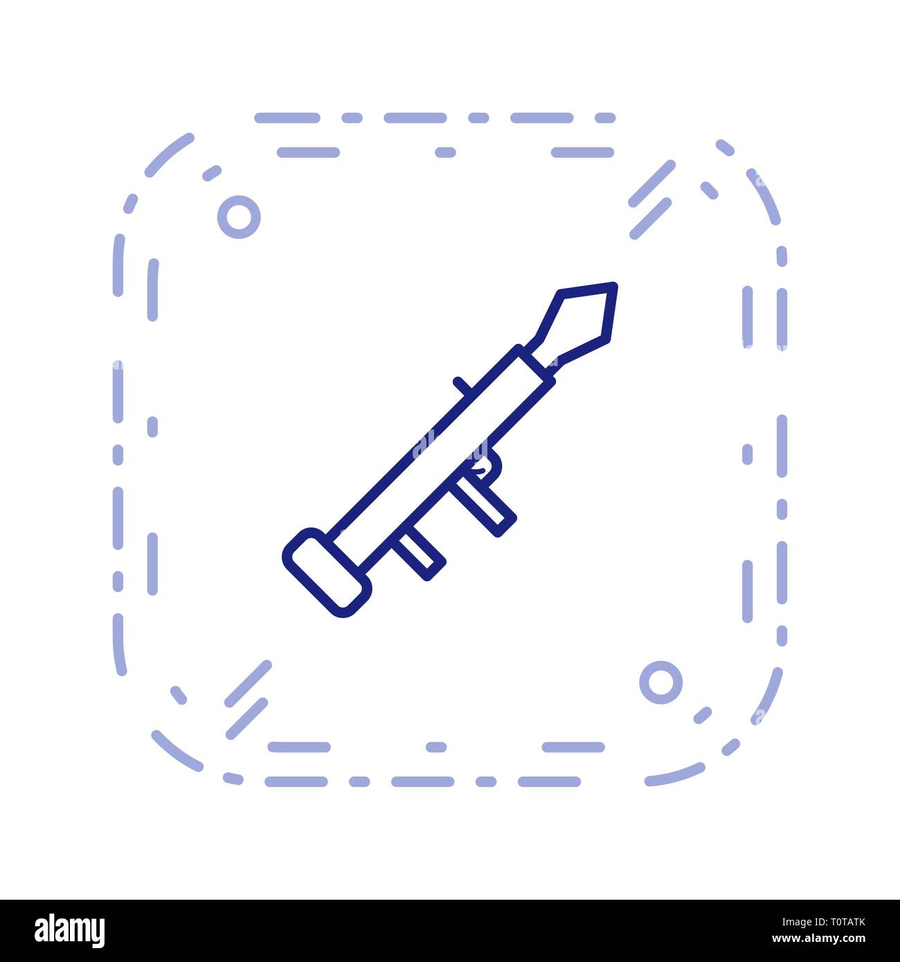 Illustration Launcher Icon Stock Photo - Alamy