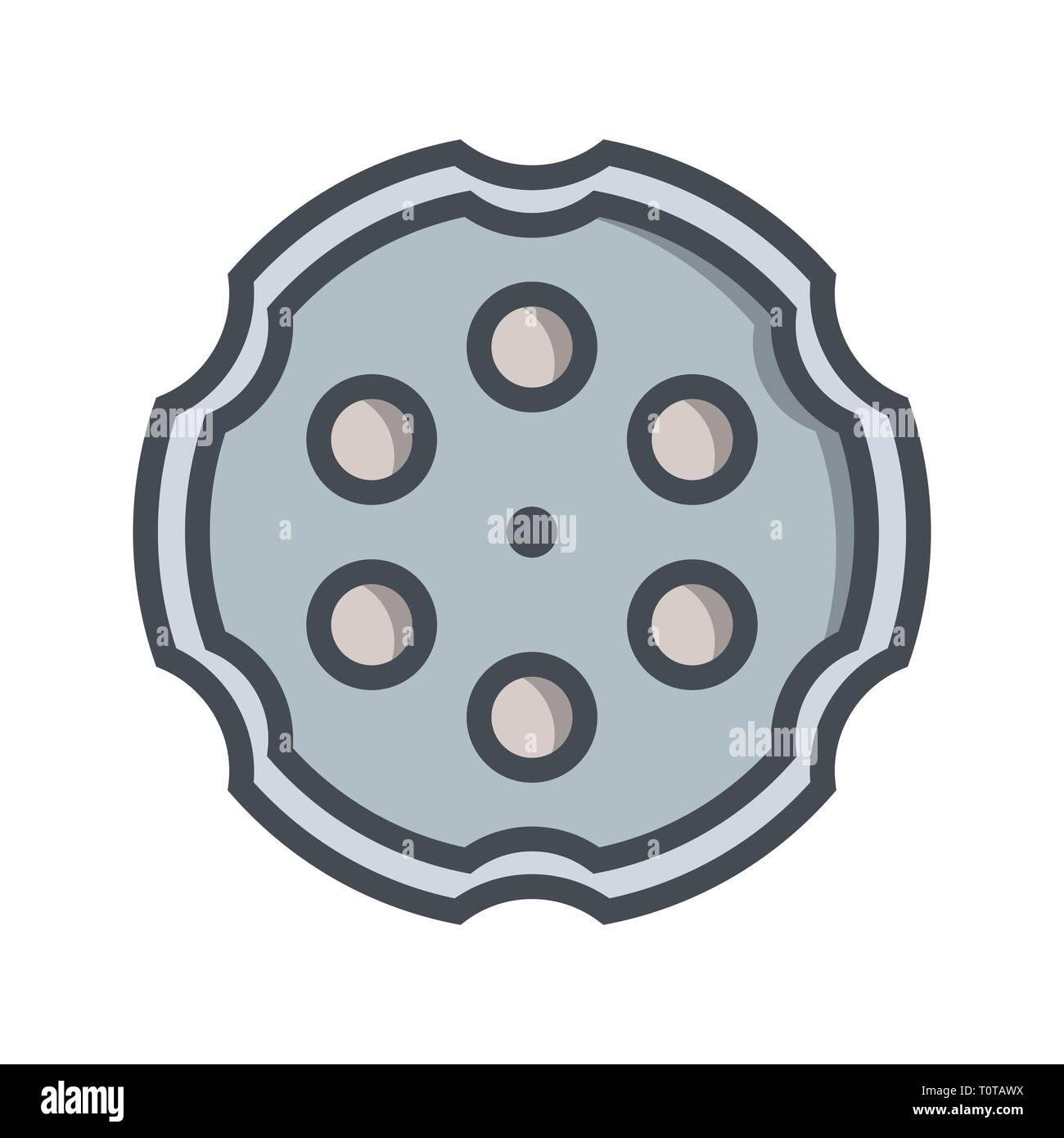 Illustration Chamber Icon Stock Photo - Alamy